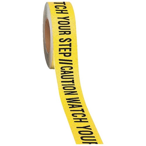 Gator Grip Traction Tape® 3 Inch x 60 Feet Caution Watch Your Step Tape ...