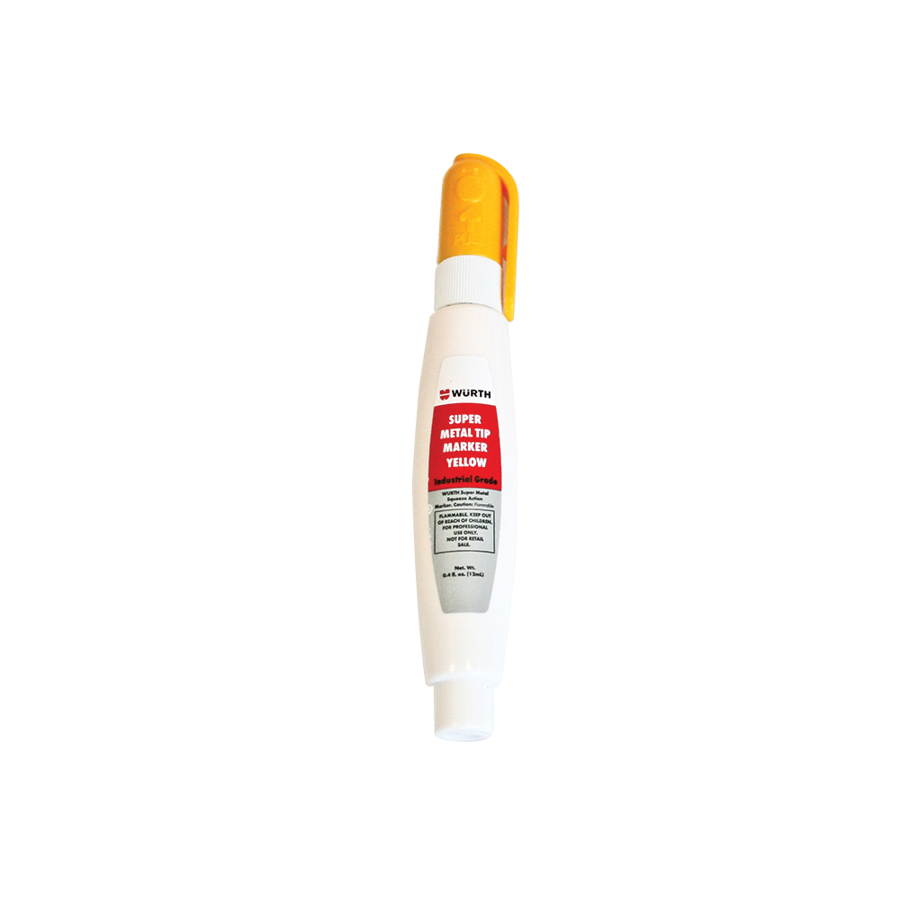 Super Metal Tip Marker Yellow | Wurth USA