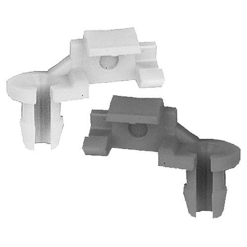 Right and Left Doorr Lock Rod & Hood Latch Rod Clip10 Pair 10 Black and ...