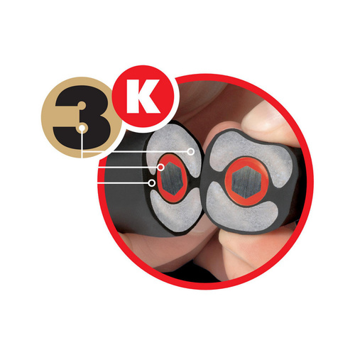 ZEBRA 3K Hexagon Blade Slotted Head Screwdriver - 1.2mm x 7.0mm | Wurth USA