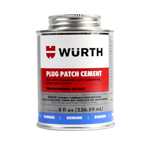 Tire Plug Patch Cement 8 Fl Oz Can | Wurth USA
