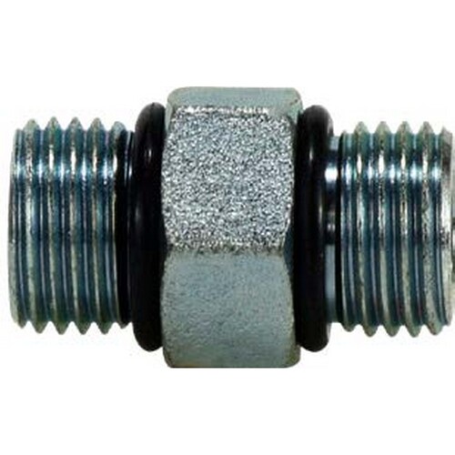 1/4 O-Ring Hex Nipple Union | Hydraulic Adapters | Hydraulics | Fluid ...