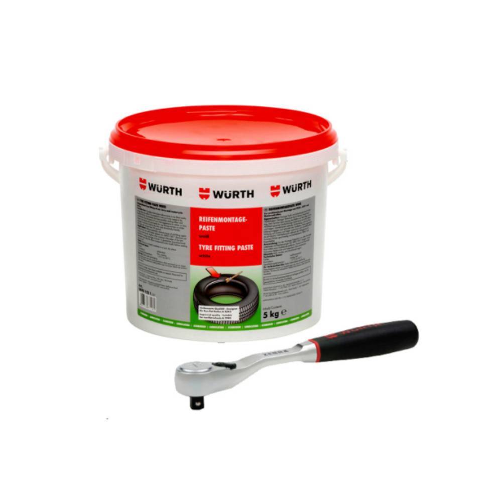Tire Mounting Paste and ZEBRA 3/8 inch Reversing Ratchet Package ...