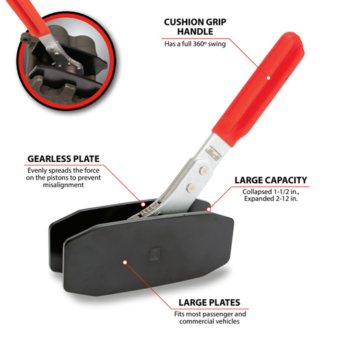Gearless Brake Pad Spreader | Wurth USA