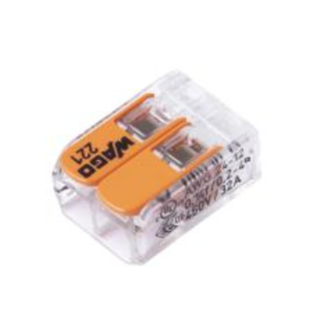 WAGO 2 Connector Lever Nut 221 Series | Specialty Connectors | Connectors | Electrical | Wurth USA