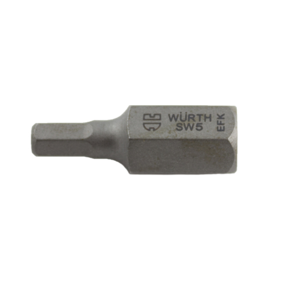 Hexagon Socket Bit M10, 1/4 Inch Drive, 30mm Length | Wurth USA