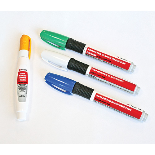 Super Metal Tip Marker Yellow | Wurth USA