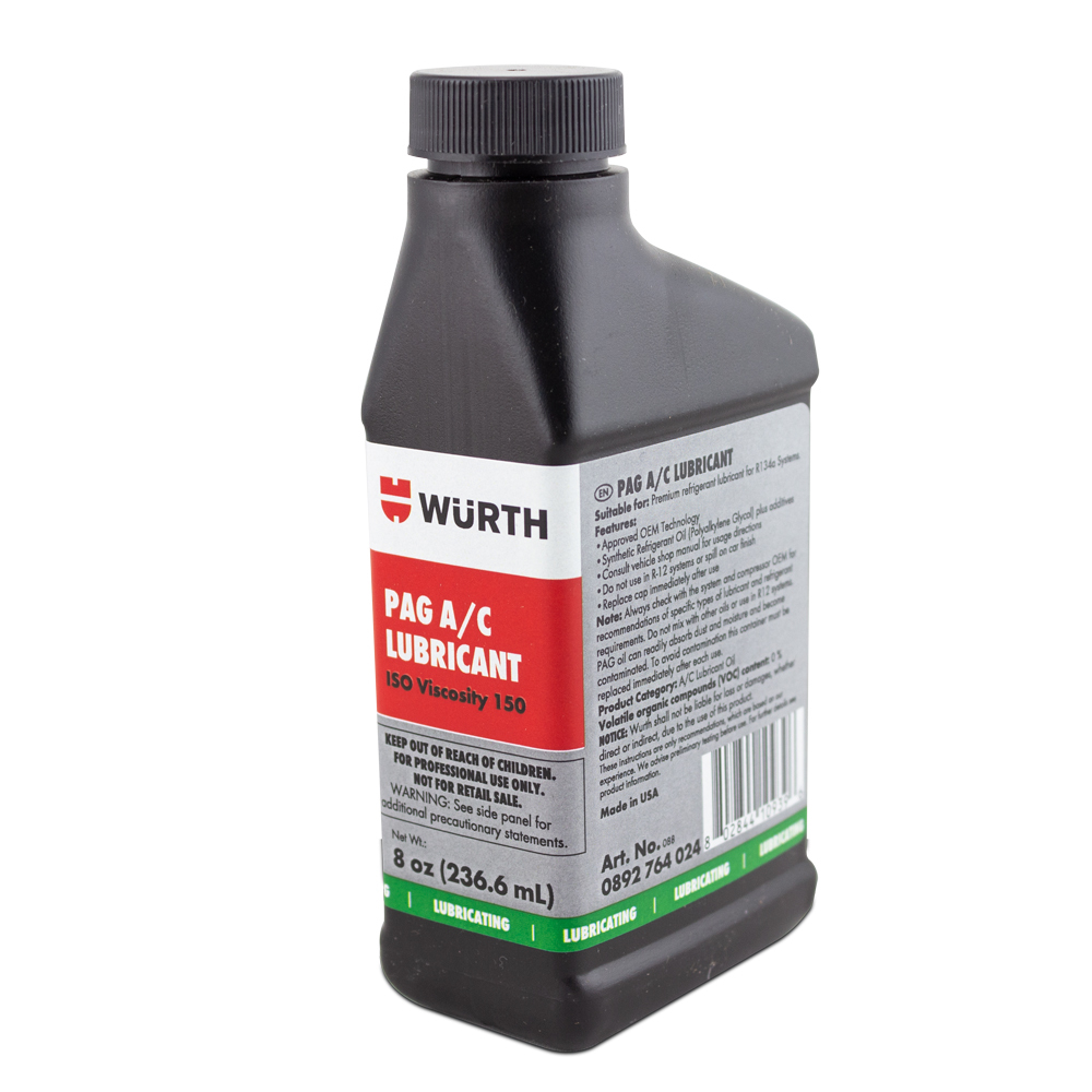 PAG A/C Lubricant For R134A - 150 Viscosity | Wurth USA