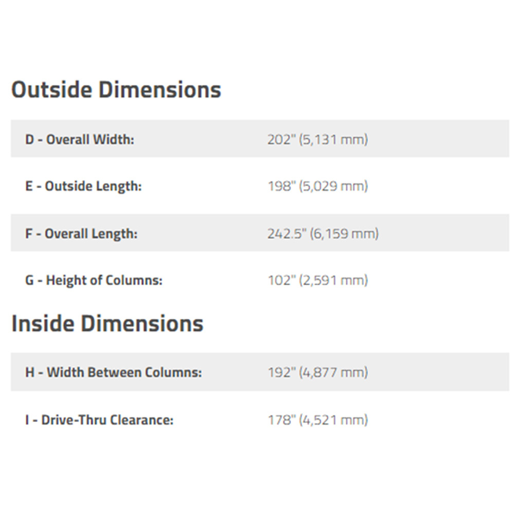 Hd-9SW / 9,000lb Capacity 4 Post Dual Platfrom Lift - Wide Base ...