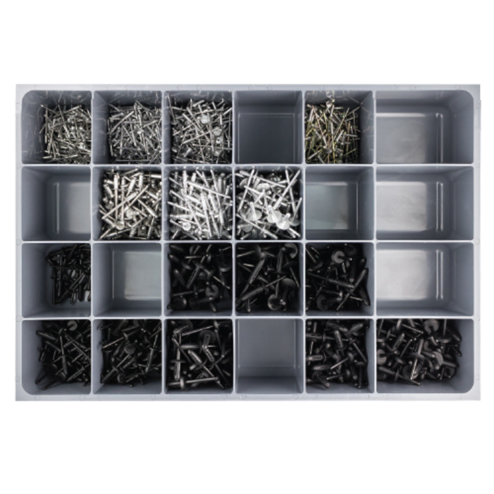 Alu & Plastic Rivets - All Make 1155PC | Auto Body Clips | Fasteners ...