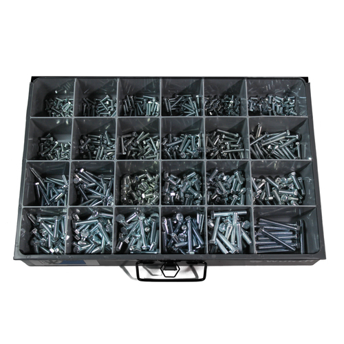 Metric Hex Bolts Assortment 665 Pcs | Wurth USA
