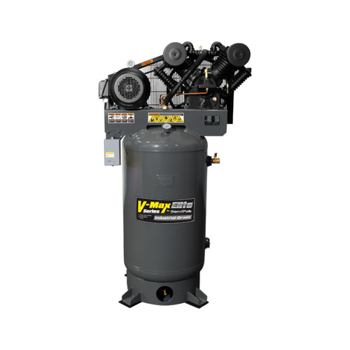 V-Max Elite Air Compressor / 10 HP / 120-Gallon Vertical Tank / 208 ...