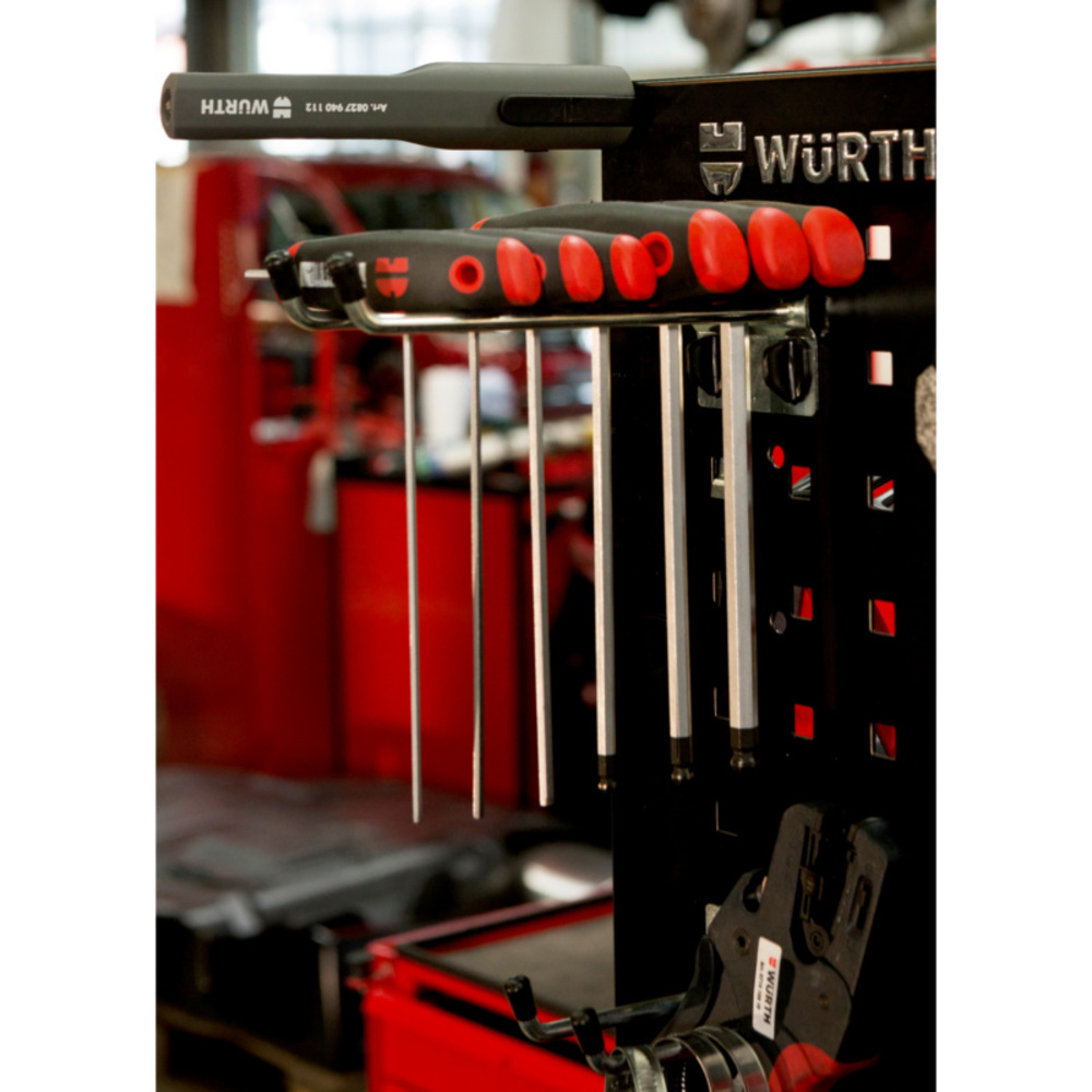 ZEBRA T-Handle Ball Head and Hexagon Head Screwdriver Set (6 Pieces ...